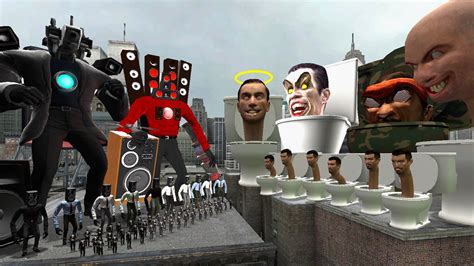 Skibidi Toilet Pack Garry S Mod