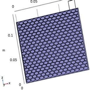 Grid Structure Design As A Hexagonal And B Rectangular Download Scientific Diagram