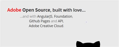 Linking The Github Logo To The Repository Issue Adobe Adobe Github Github