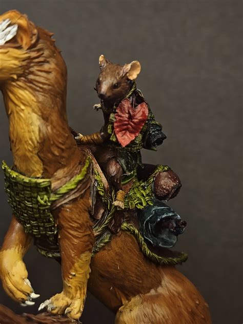3d Printable Mousin Weasel Climb By Rescale Miniatures