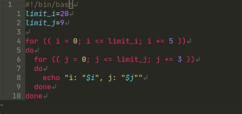 Highlighting Of A C Like For Loop In Bash Issue 45 Ku1ik Vim