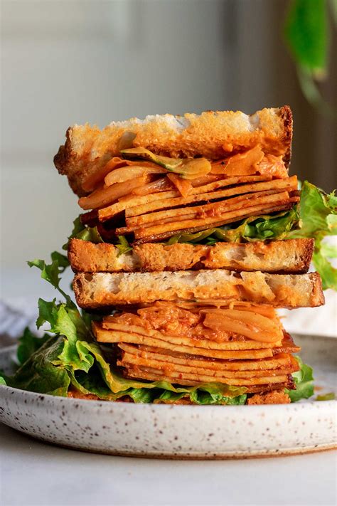 Gochujang Tofu Sandwich Nasoya