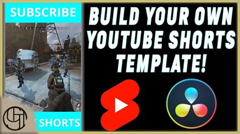Free Template For Youtube Shorts And How To Make It Davinci Resolve