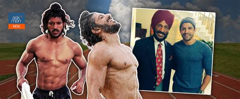 Farhan Akhtar Body In Bhaag Milkha Bhaag