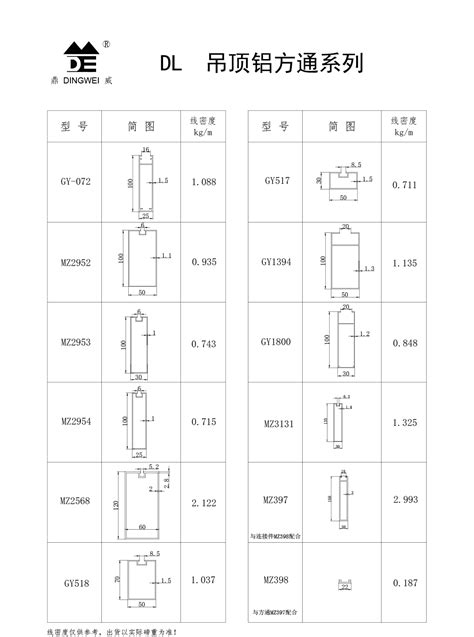吊顶龙骨铝方通 江阴新鼎龙铝型材有限公司