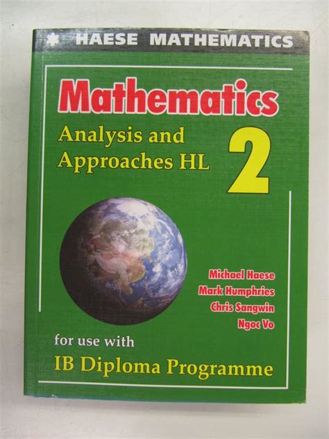 Ib Diploma Programme Mathematics Analysis And Approaches Hl 2