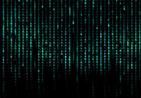 Premium Photo Matrix Conceptual Background