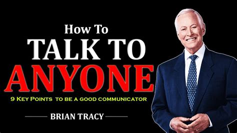 How To Talk To Anyone Personal Development Brian Tracy Youtube