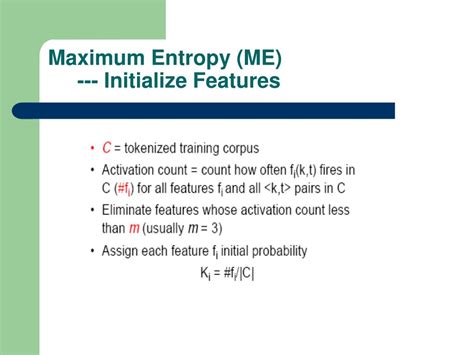 Ppt Exploiting Diverse Knowledge Source Via Maximum Entropy In Name Entity Recognition