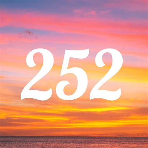 エンジェルナンバー【252】の意味は？片思い、復縁などの実践編 エンジェルナンバー早見表 Angel Number Club