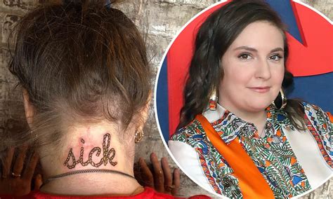 Lena Dunham Tattoo Lena Dunham Isnt A Millennial