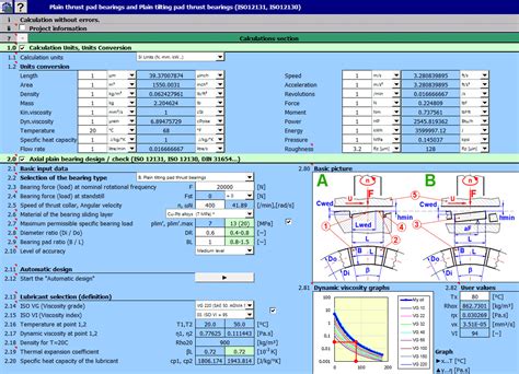 Mitcalc Hydrodynamic Plain Thrust Pad Bearings And Plain Tilting Pad Thrust Bearings