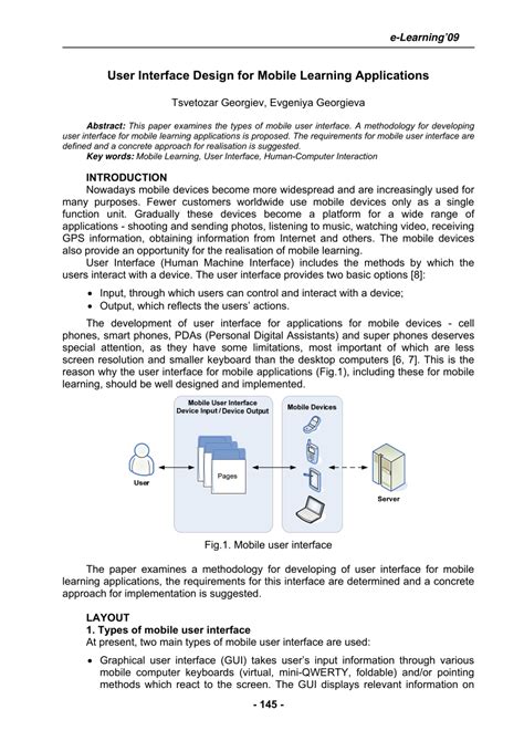 pdf user interface design for mobile learning applications