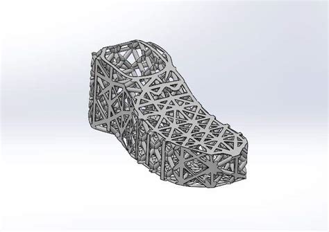 Shoe Lattice Structure Design And Simulations In Solidworks Freelancer