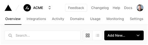 Dashboard Overview Dashboard Features Vercel Docs
