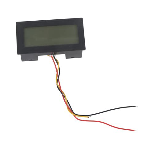 Yb5135db Pantalla Digital Lcd Medidor De Voltaje De Tres Cables