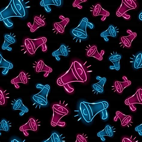 14 100 Megafone Patterns Ilustração De Stock Gráficos Vetoriais E