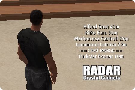 Free Radar HUD Crystal Gadgets