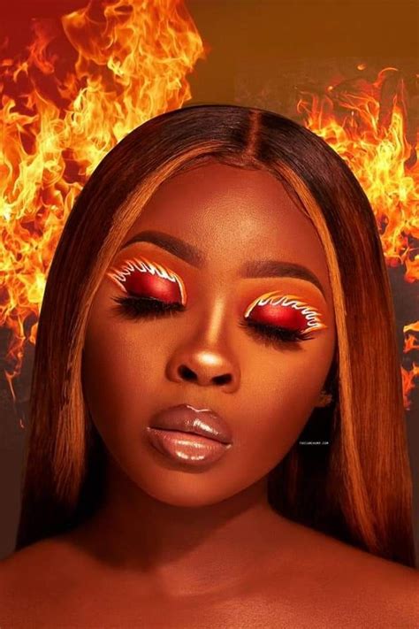 Beautiful Dark Skinned Women Dark Skin Women Halloween Face Makeup