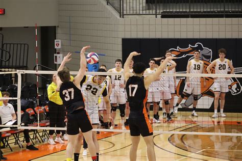 Jimmies Mens Volleyball Sweep Dordt For Third Gpac Title Jamestown