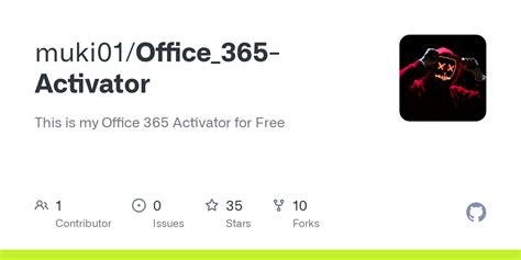 actions · muki01 office 365 activator · github