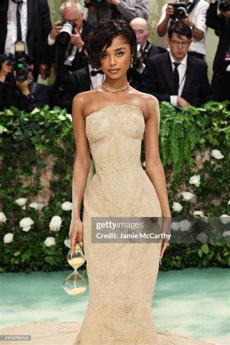 Tyla Attends The 2024 Met Gala Celebrating Sleeping Beauties