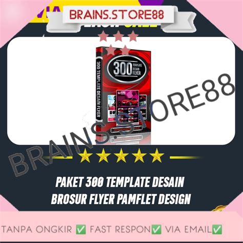 Jual Full Paket 300 Template Desain Brosur Flyer Pamflet Design Fliyer