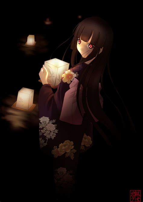 Enma Ai Jigoku Shoujo Drawn By Hirai Yukio Danbooru