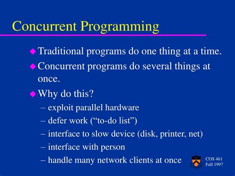 Ppt Concurrent Programming Powerpoint Presentation Free Download Id4819644