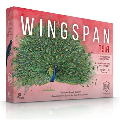 Stonemaier Games Strategy Board Game Expansion Wingspan Asia