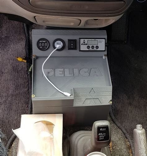 Delica Console Battery Box By Philip J Fry Download Free STL Model Printables Com