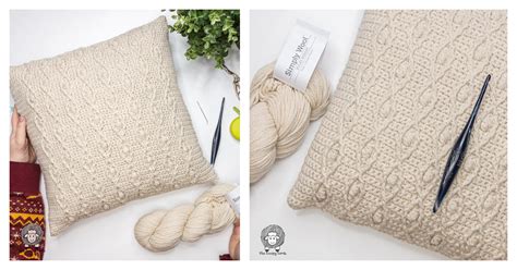 Ahead Of The Curve Throw Pillow Free Crochet Pattern