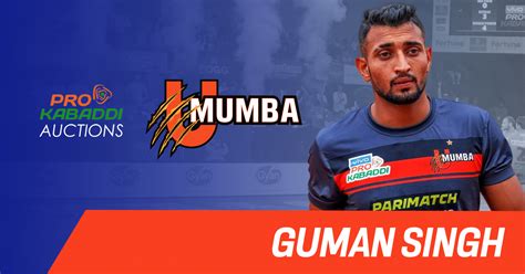 PKL 10 Auction U Mumba Use FBM Card To Retain Guman Singh
