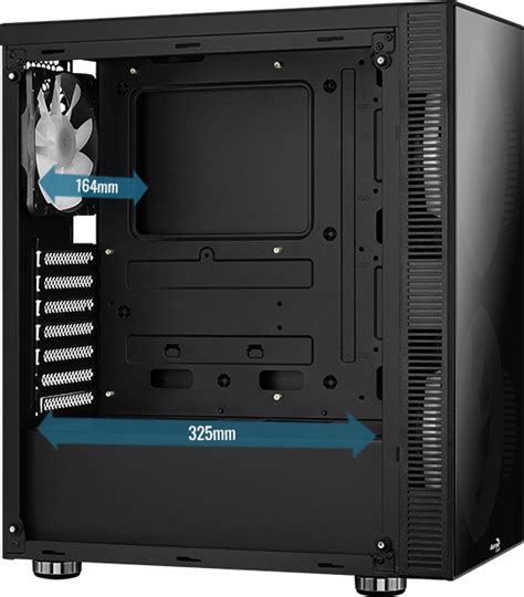 Aerocool Python Argb Mid Tower Case Tonix Computer