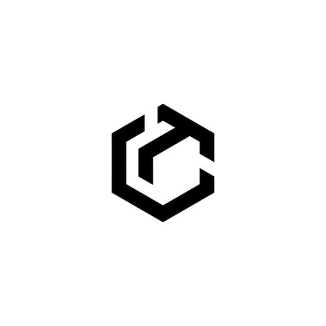 Premium Vector Ct Monogram Logo Design