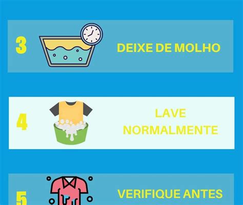 Como Tirar Manchas Amareladas De Roupas Lavanderia Dry Wash