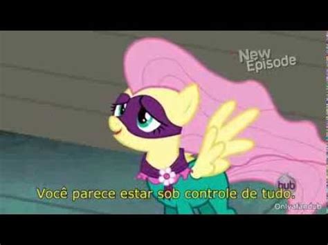 Legendado Mlp Power Ponies Fluttershy Transforma Se No Hulk