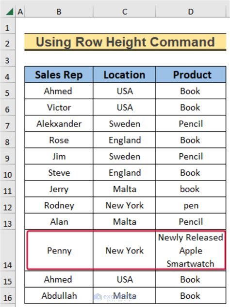 How To Change Row Height In Excel Easy Ways ExcelDemy