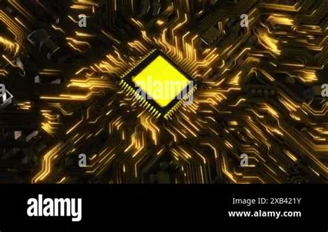 Circuit Board Chip Processor Mainboard Code Programmer Quantum Cpu