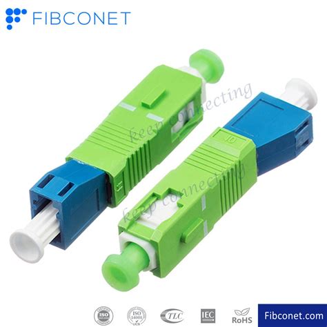 FTTH Female Male Sc APC To LC Upc Fiber Optic Adapter Fiber Optic