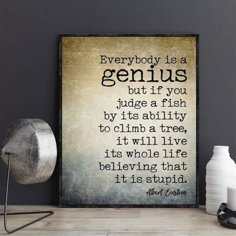 Einstein Quote Etsy