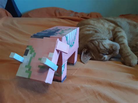 Minecraft Papercraft Cats