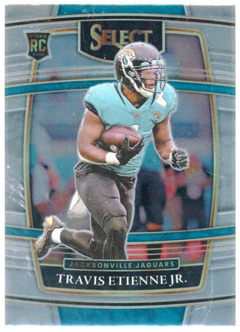 Travis Etienne Jr 2021 Panini Select Concourse Rookie Card 54