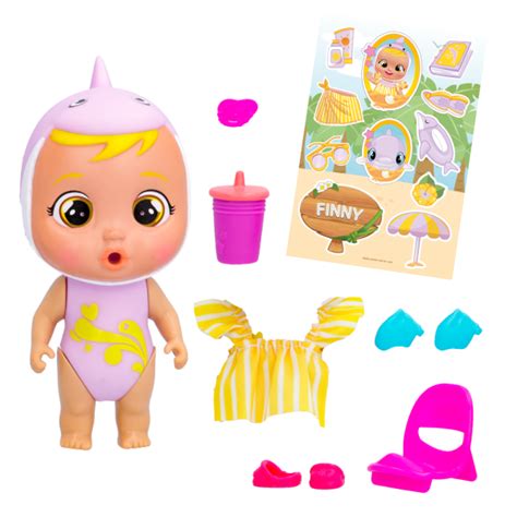 Mini Poupée Imc Toys Cry Babies Magic Tears Beach Babies Asst En