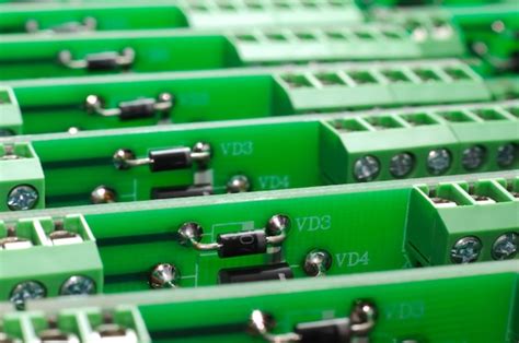 Premium Photo Many Green Pcb Microcircuit Board