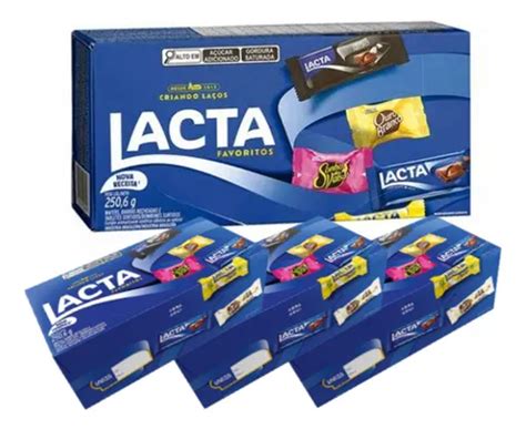 Bombom Lacta Favoritos 2506g 4 Cx Bombons Parcelamento Sem Juros