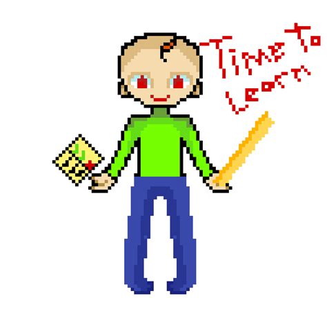 Editing Baldi Free Online Pixel Art Drawing Tool Pixilart