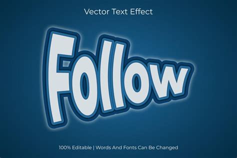 Vector Moderno 100 Estilo De Efecto De Texto Editable Vector Premium
