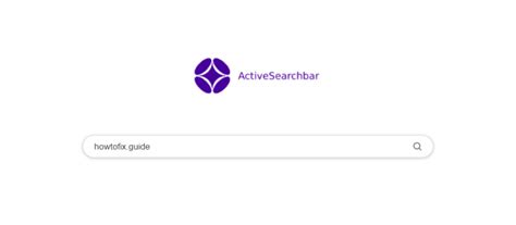Active Search Bar Virus — How To Remove Guide