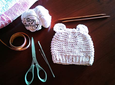 Como Hacer Un Gorrito De Recien Nacido En Dos Agujas Imagui